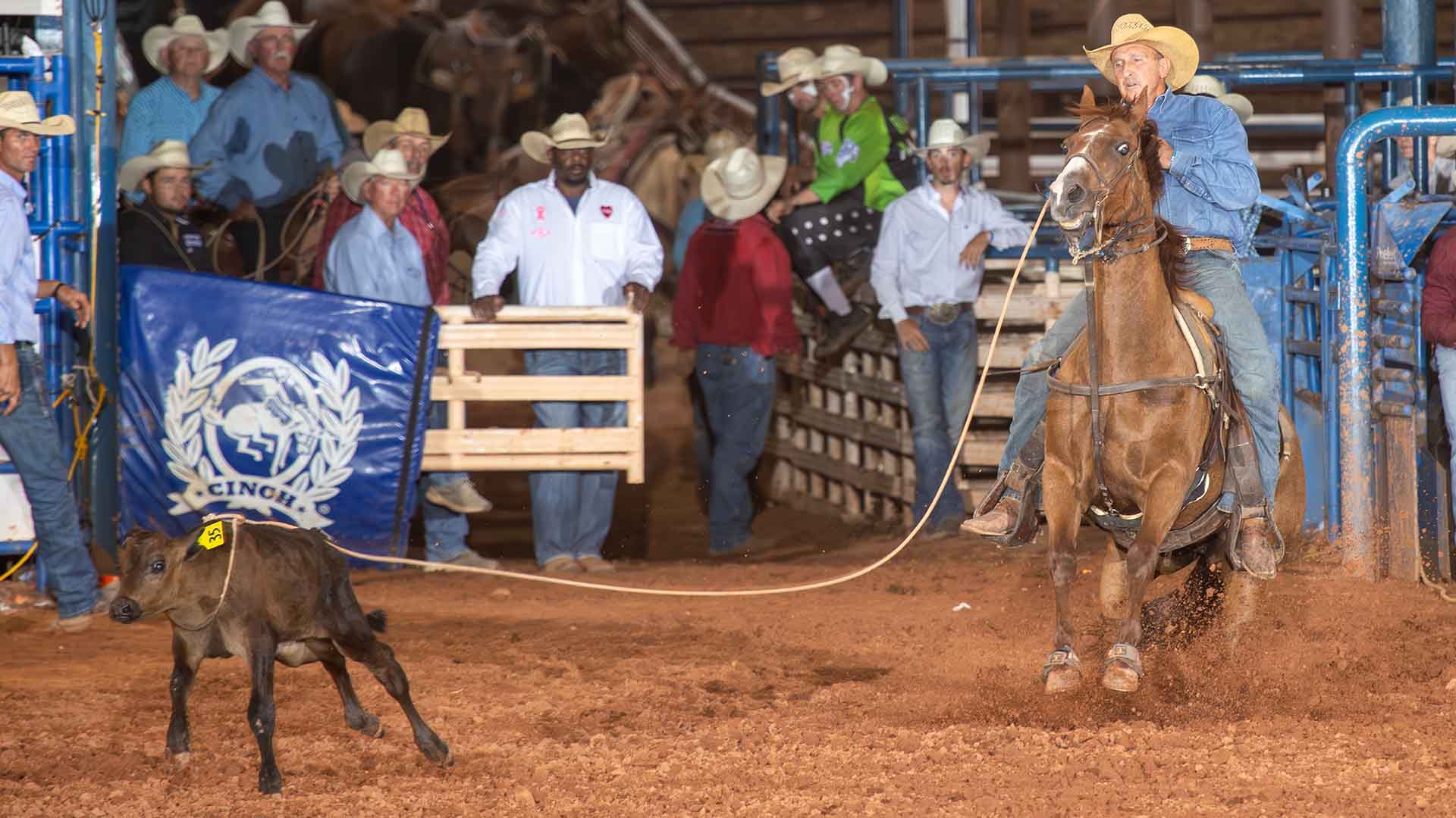Old Timer's Breakaway Roping - Texas Cowboy Reunion